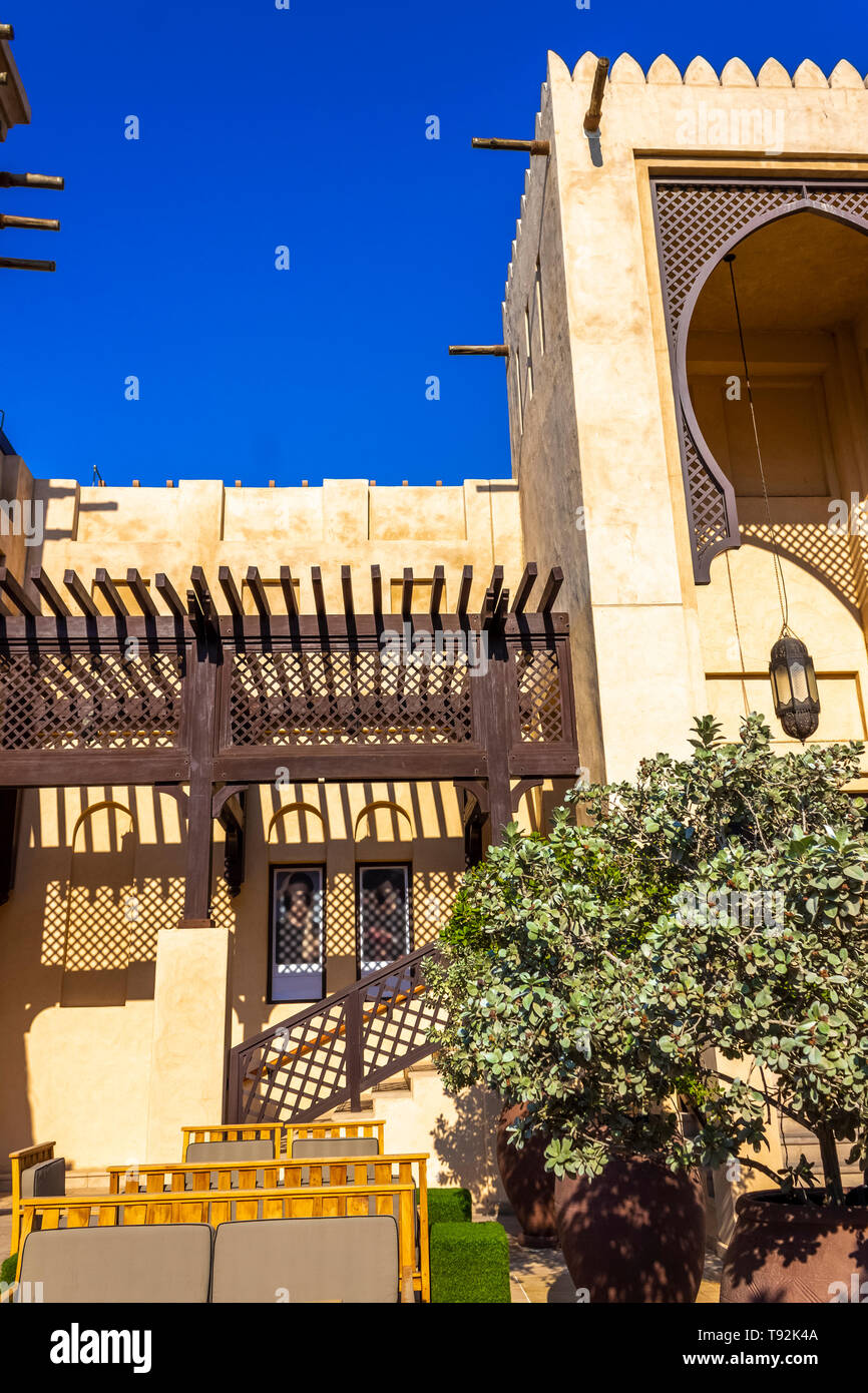 Architecture of buildings in the Arab style Stock Photo - Alamy