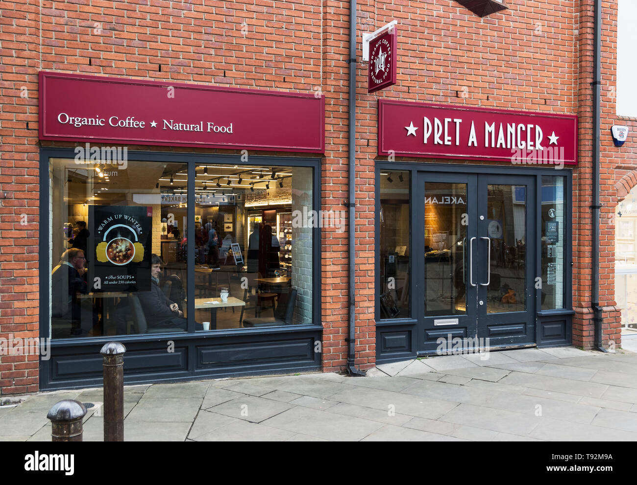 Pret a Manger shop at Stratford upon Avon, UK Stock Photo - Alamy
