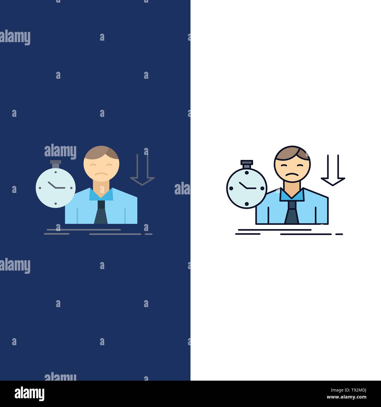 Disappointment phone Stock Vector Images - Alamy