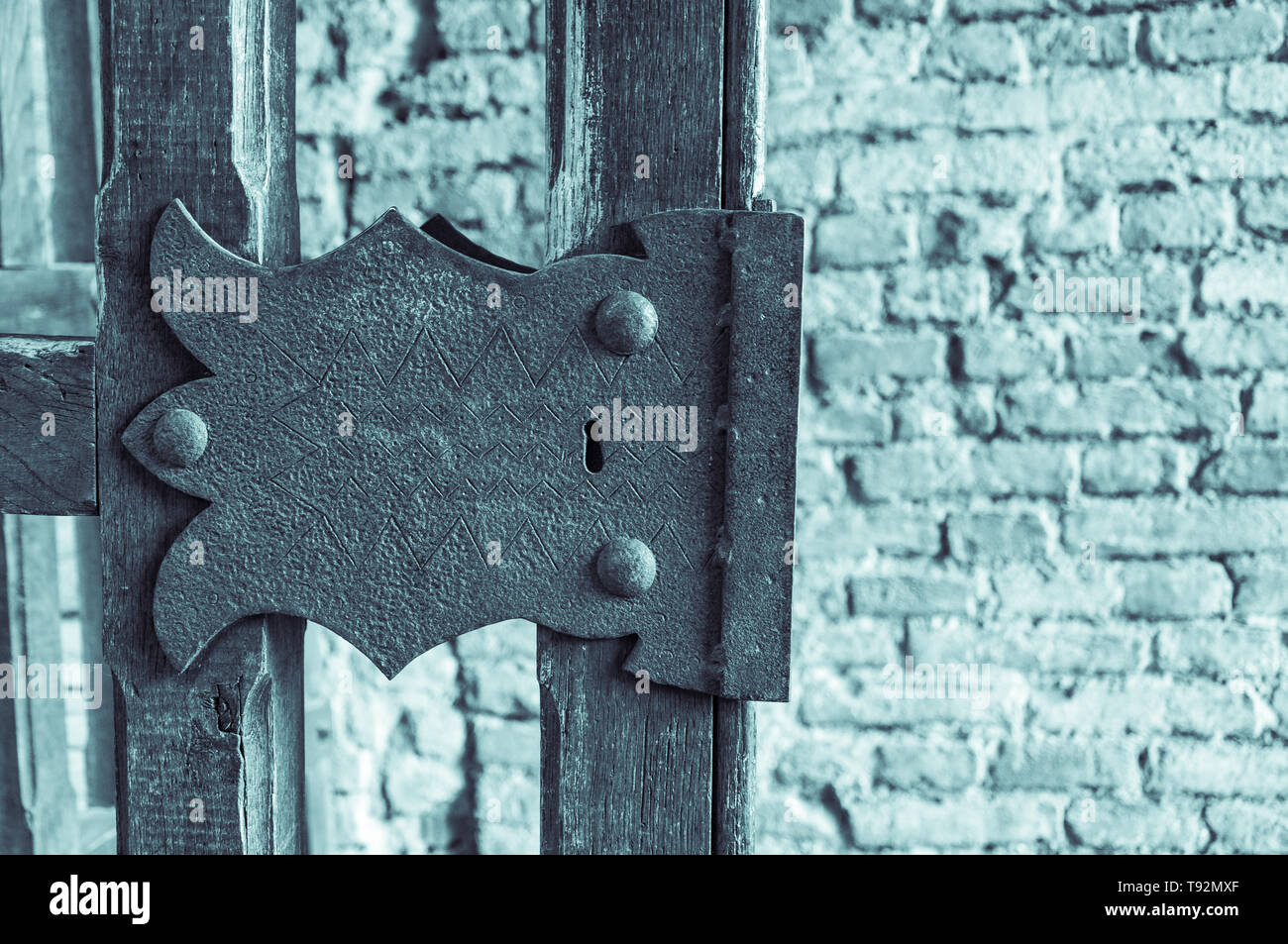Italian medieval castle: Drawbridge detail. Typical ancient Castle in ...