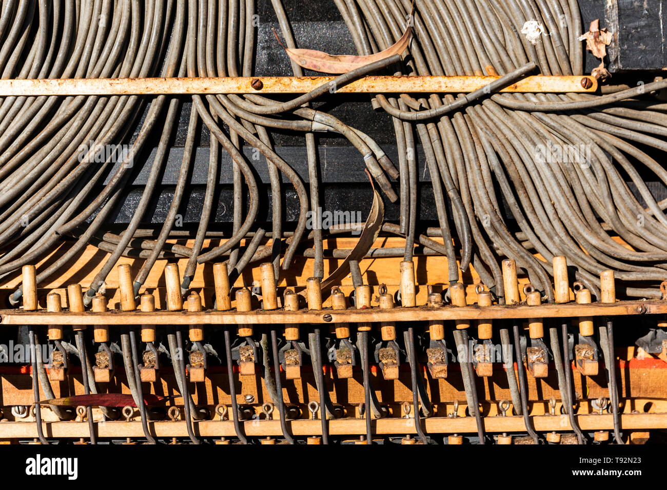 Electrical equipment switch destroyed broken hi-res stock photography ...