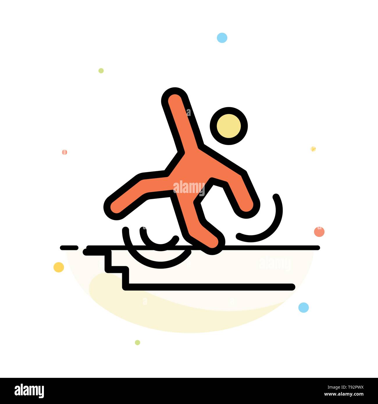 Crash jump Stock Vector Images - Alamy