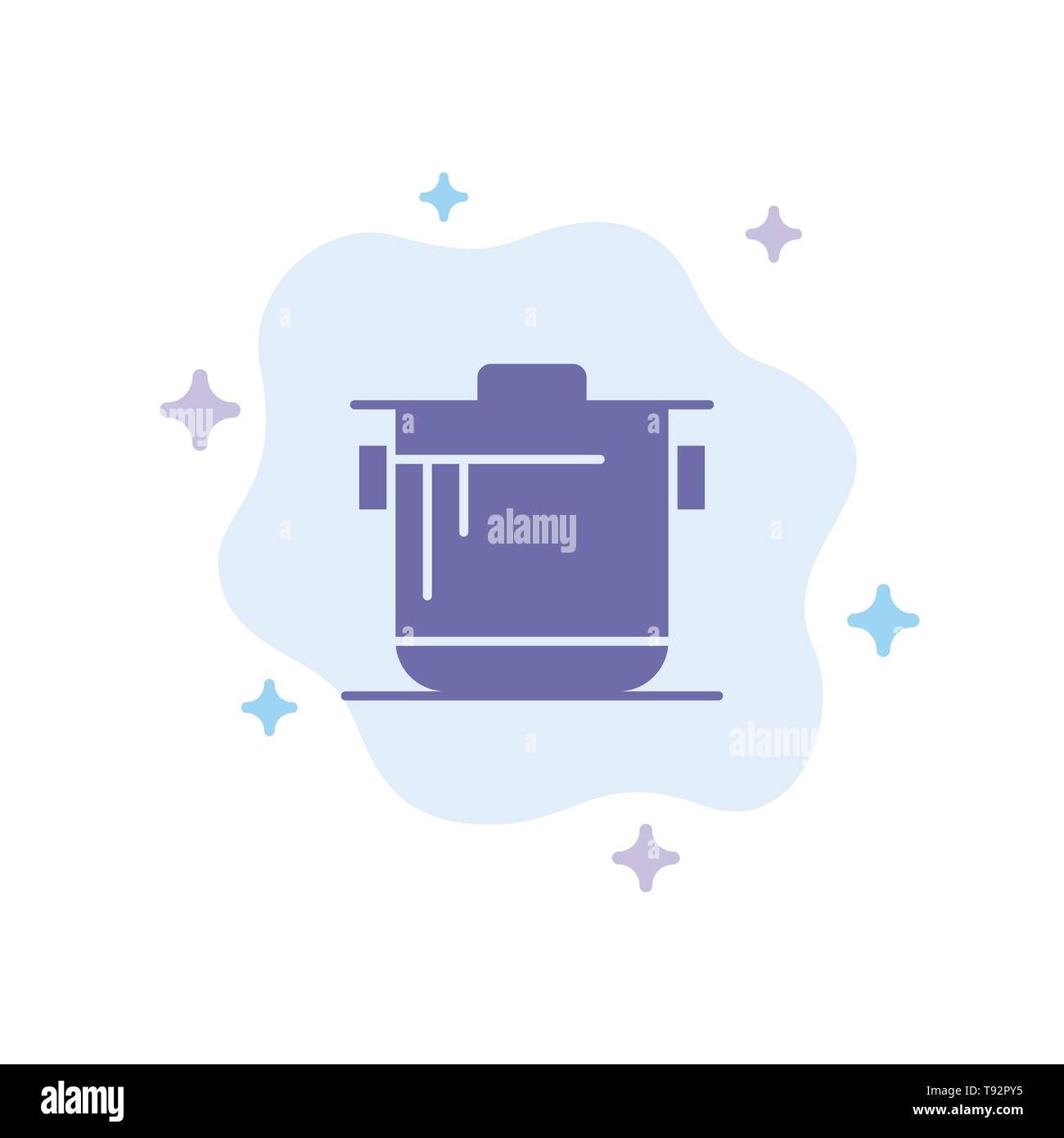 Pot on cooker Stock Vector Images - Alamy
