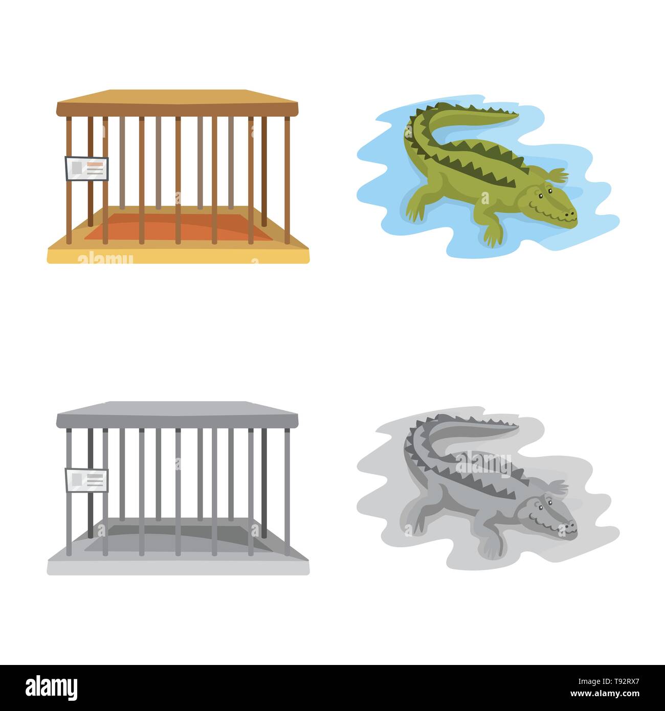 Jungle cell Stock Vector Images - Alamy