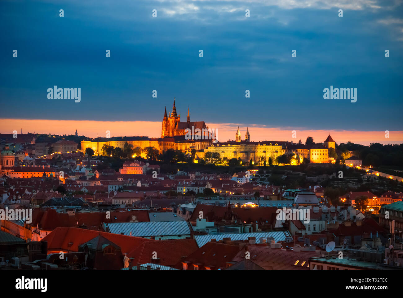 Prague (aka the Golden Prague Stock Photo - Alamy