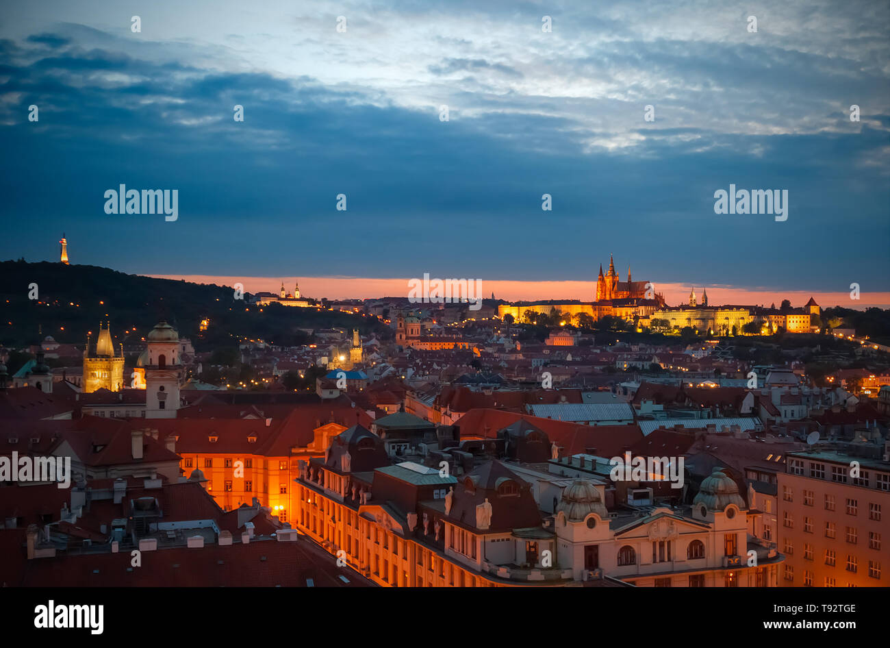 Prague (aka the Golden Prague Stock Photo - Alamy