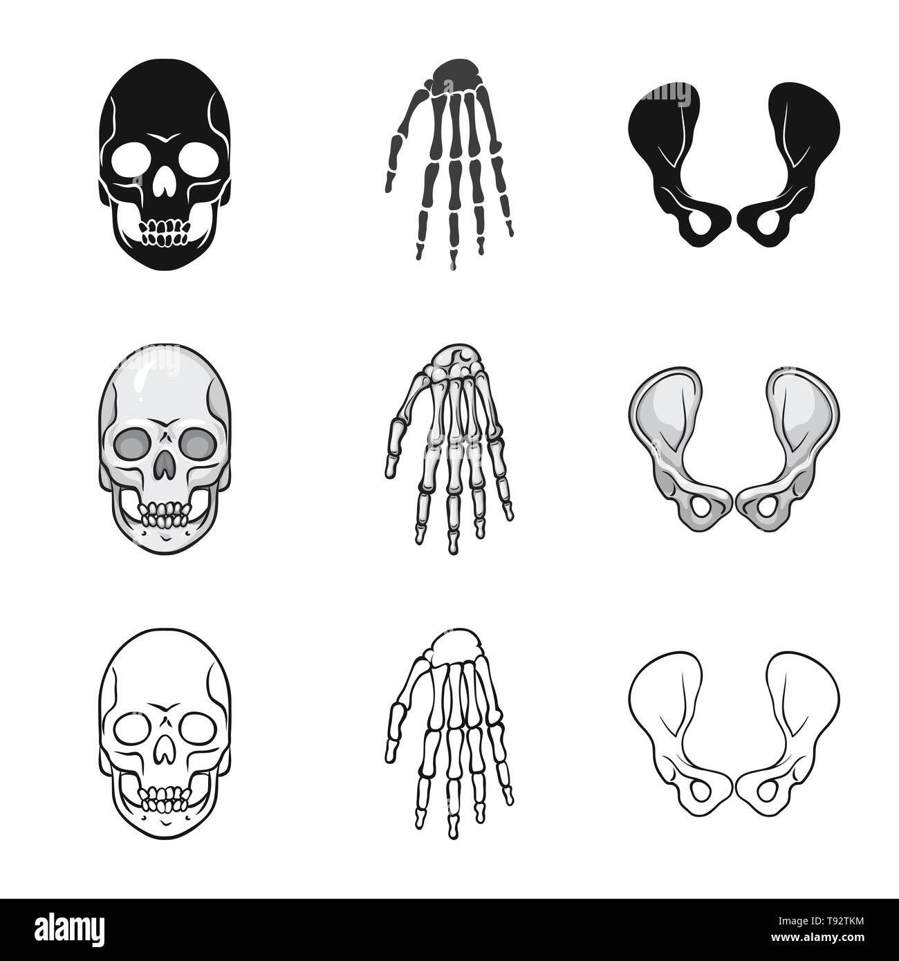 skull,wrist,hip,death,hand,joint,monster,calcium,pelvis,evil,structure ...