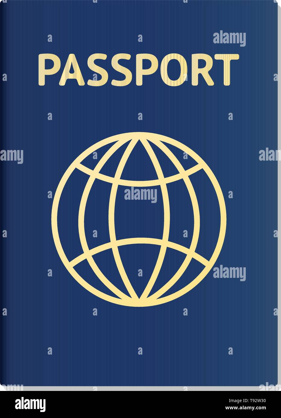 Passport Cover Template