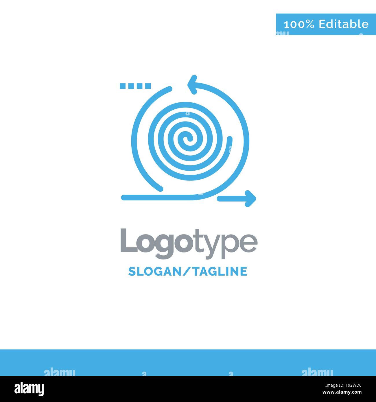 Business, Cycles, Iteration, Management, Product Blue Solid Logo ...