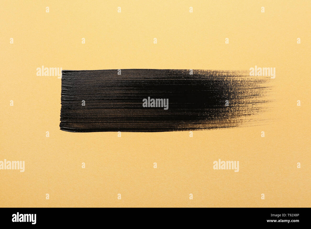 Beautiful black paint smear hi-res stock photography and images - Alamy