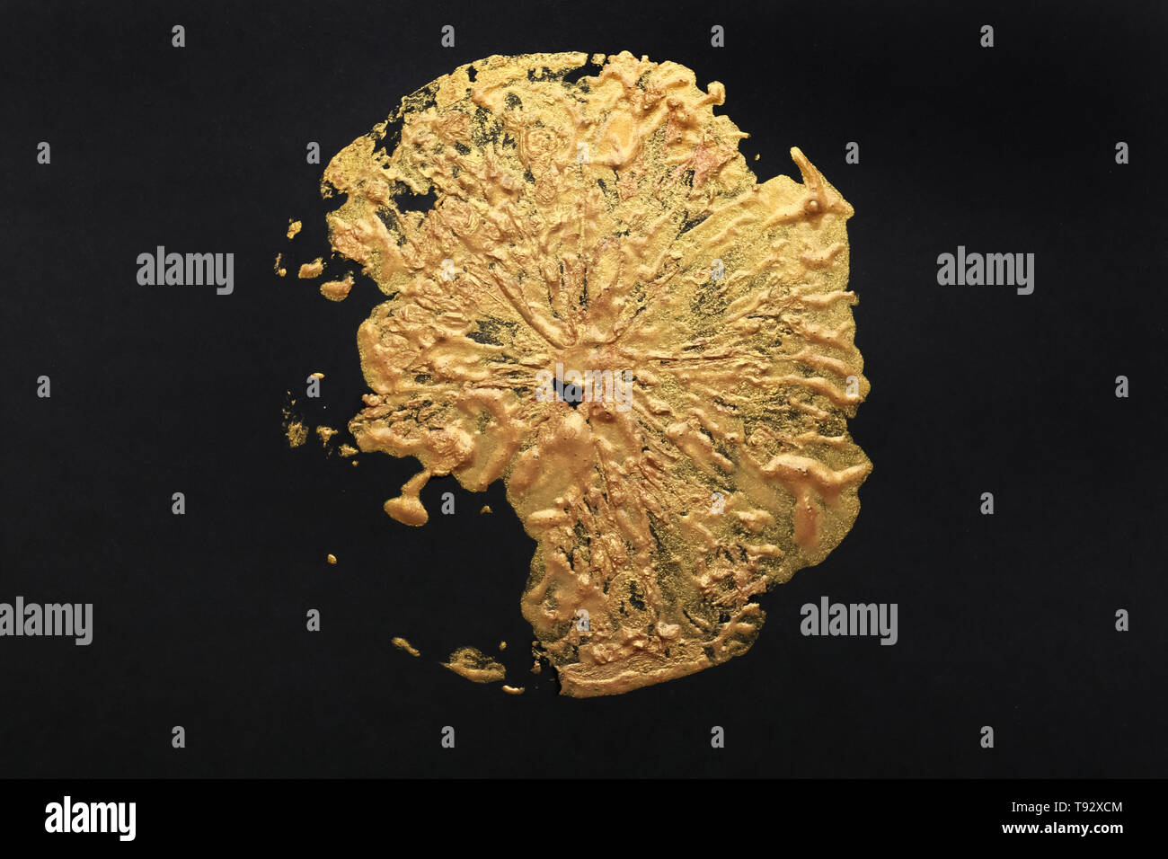 Beautiful black paint smear hi-res stock photography and images - Alamy