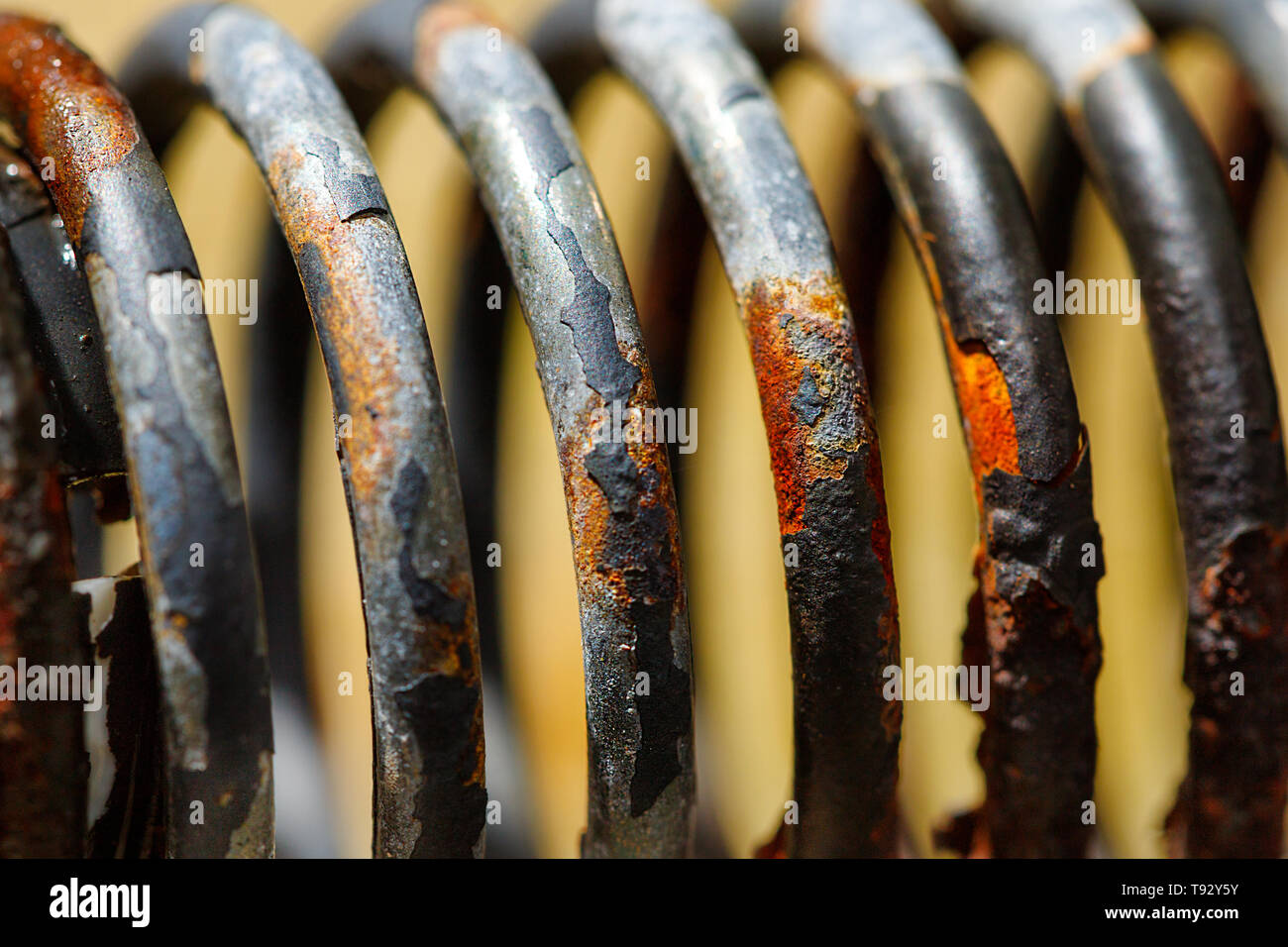 Rusted springs hi-res stock photography and images - Alamy