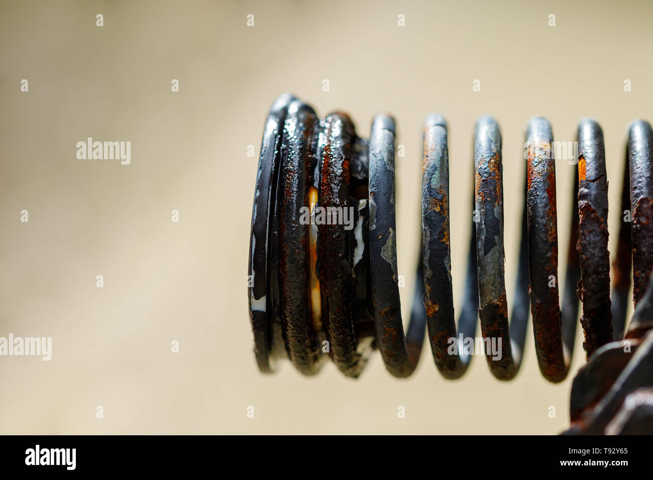 Rust Metal Spring Coil High Resolution Stock Photography and Images - Alamy