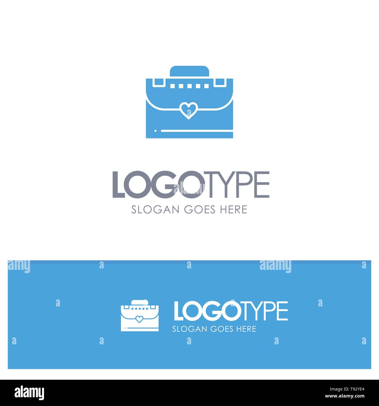 Briefcase logo hi-res stock photography and images - Alamy