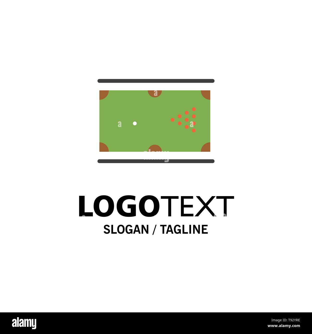 Pool table logo hi-res stock photography and images - Alamy