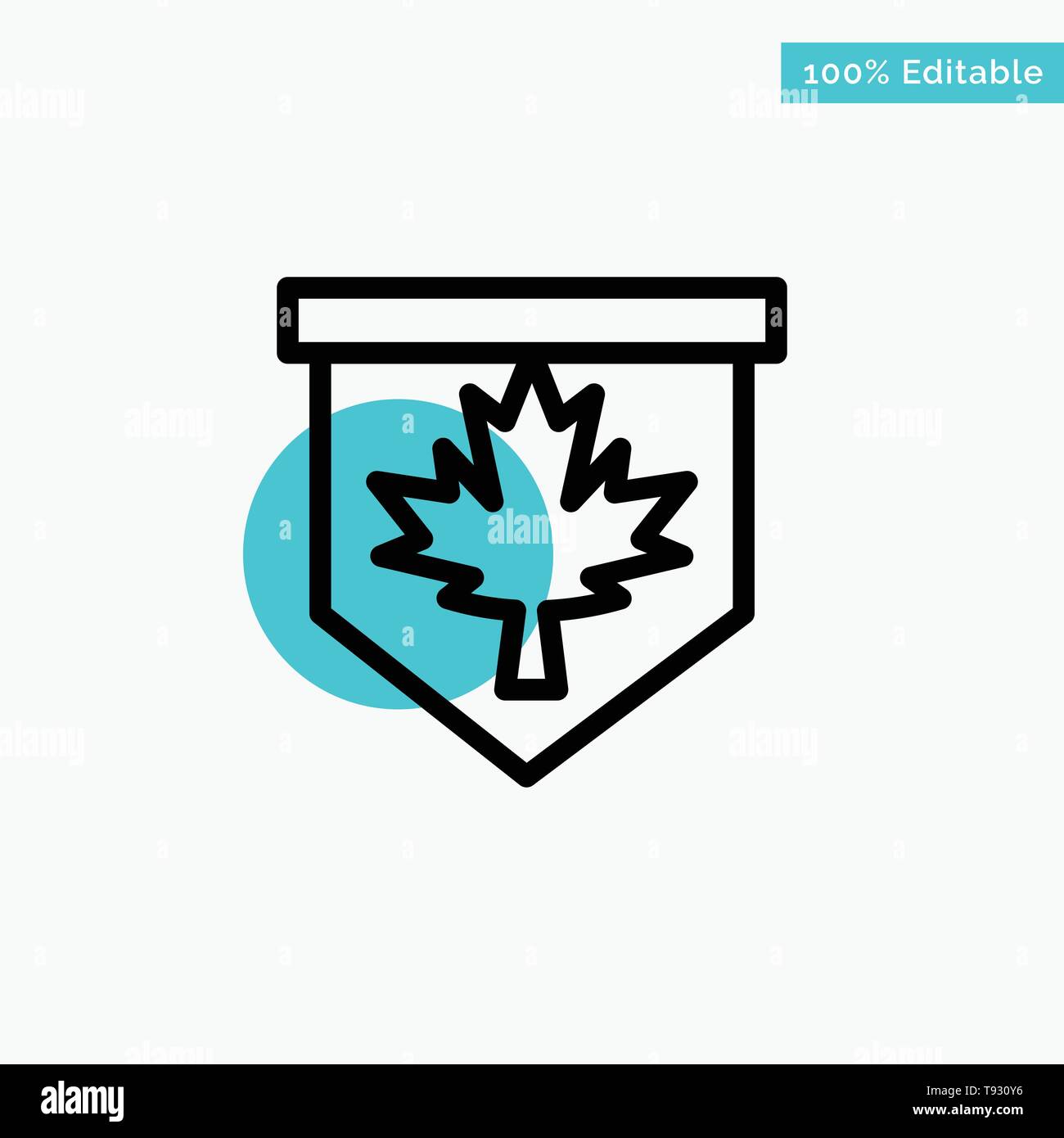 Vintage turquoise sign Stock Vector Images - Alamy