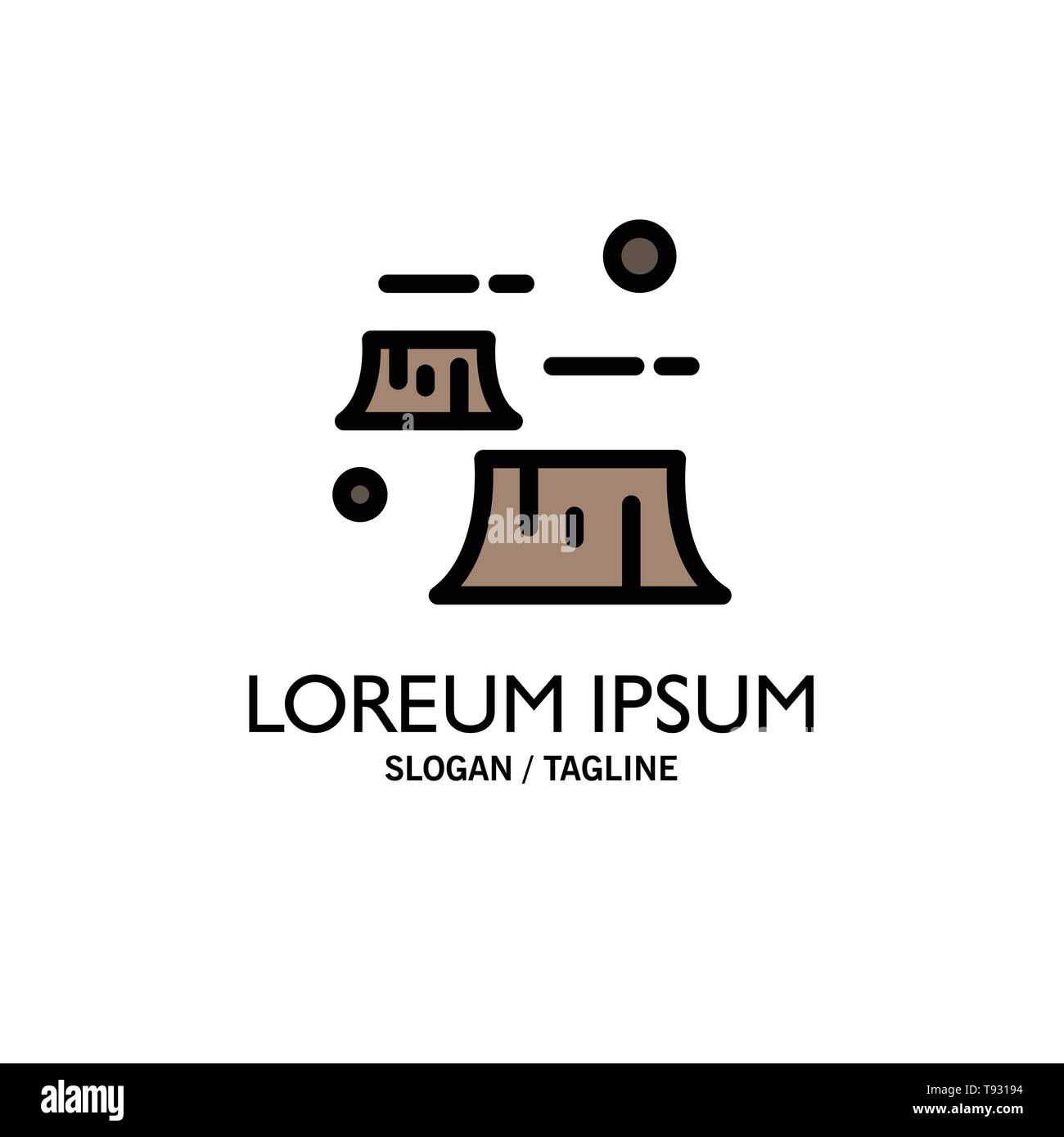 Pine bark damage Stock Vector Images - Alamy