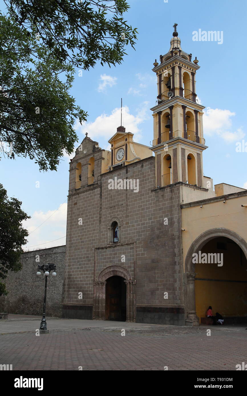 Parish of the Purisima Concepción, Otumba, México Stock Photo - Alamy