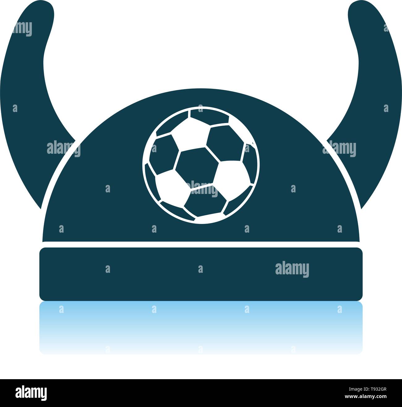 Soccer fans hat Stock Vector Images - Alamy