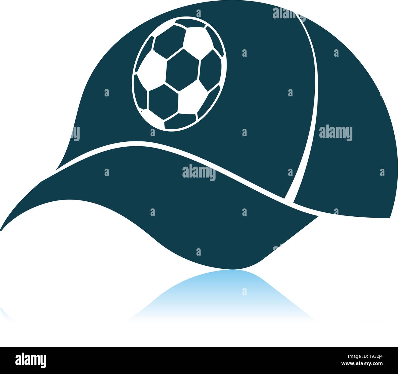 Baseball ball icon reflection design hi-res stock photography and ...