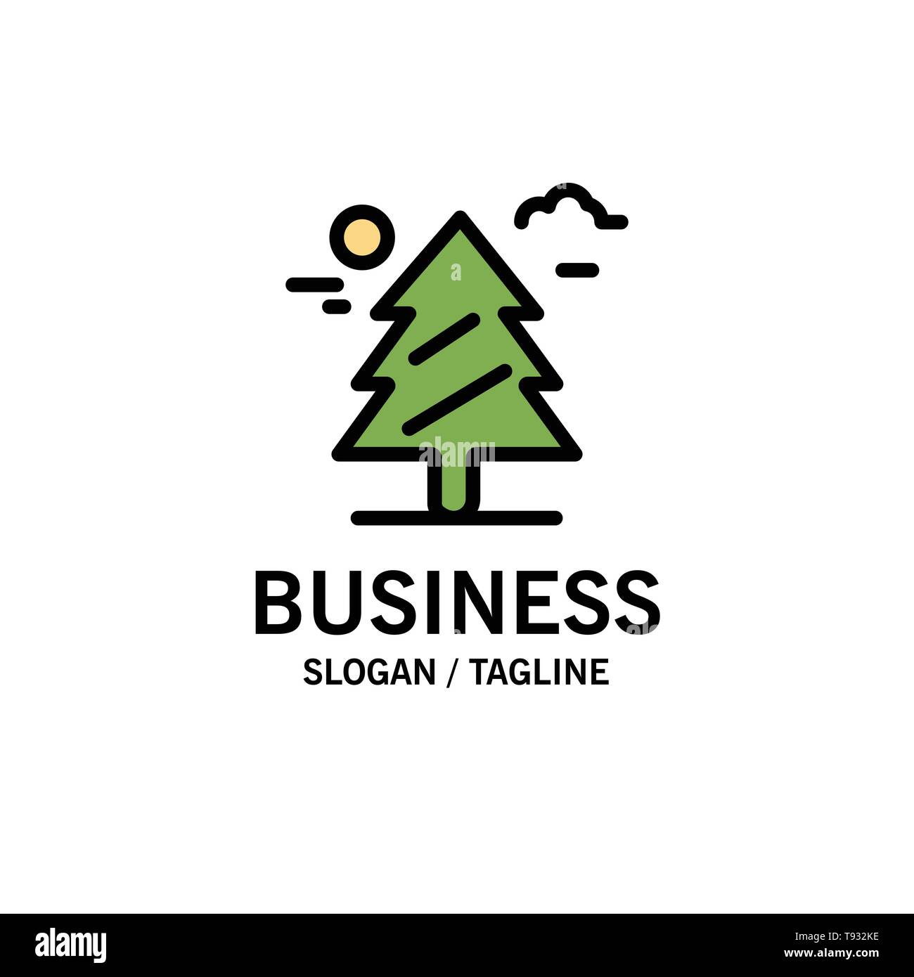 Canada mountain view Stock Vector Images - Alamy