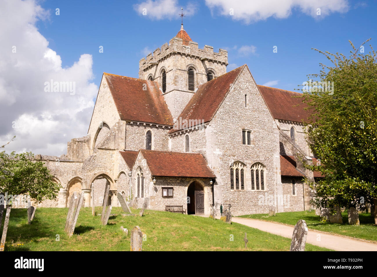 Boxgrove Priory, Sussex, UK Stock Photo - Alamy