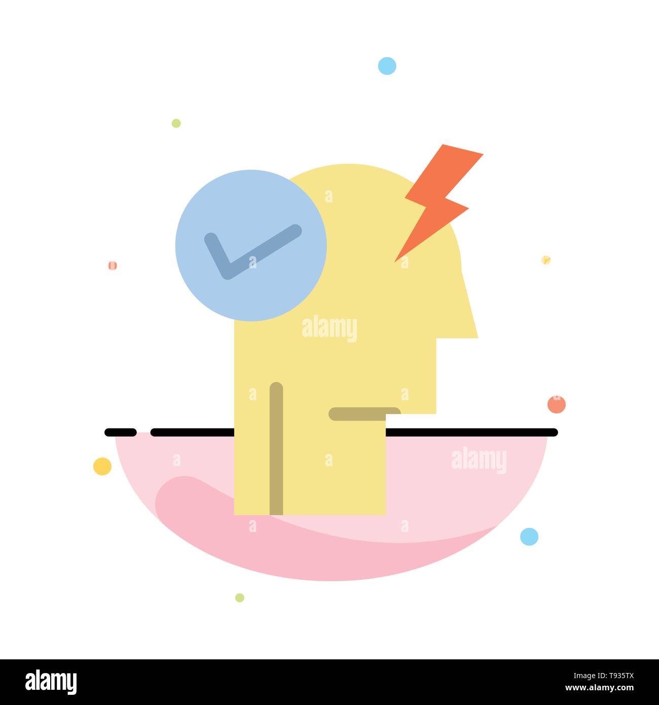 Brain overload Stock Vector Images - Alamy