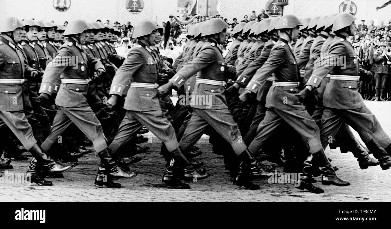East germany parade hi-res stock photography and images - Alamy