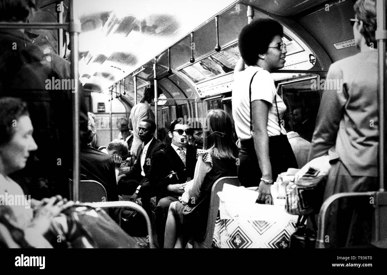 london underground, uk, 70s Stock Photo - Alamy