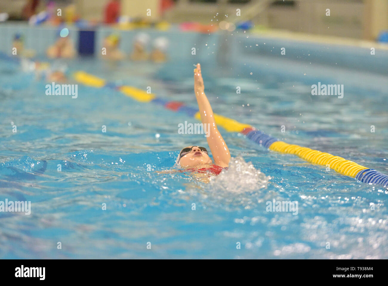 Exercise swimming pool class hi-res stock photography and images - Alamy