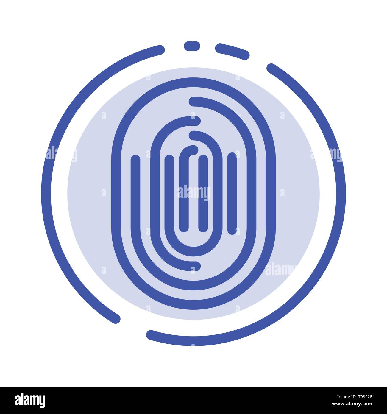 Fingertip recognition Stock Vector Images - Alamy