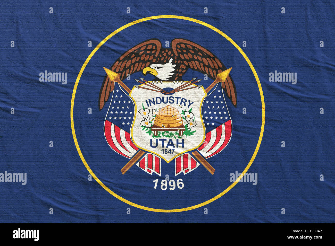 Utahn flag hi-res stock photography and images - Alamy