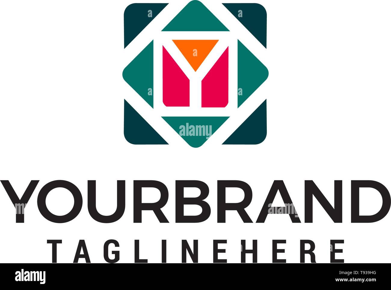 letter y cube logo design concept template vector Stock Vector Image & Art - Alamy