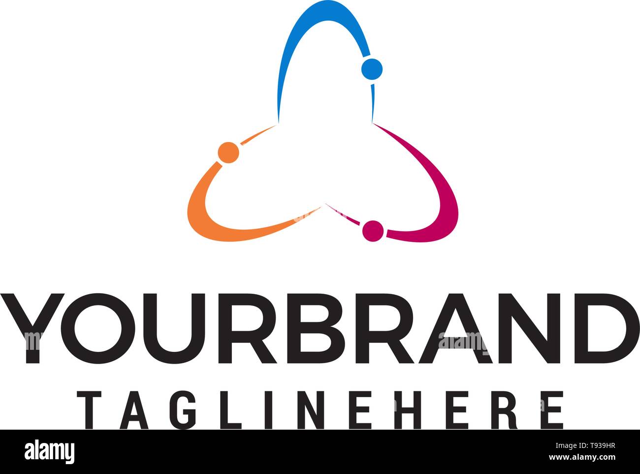 Information Logo Stock Vector Images - Alamy