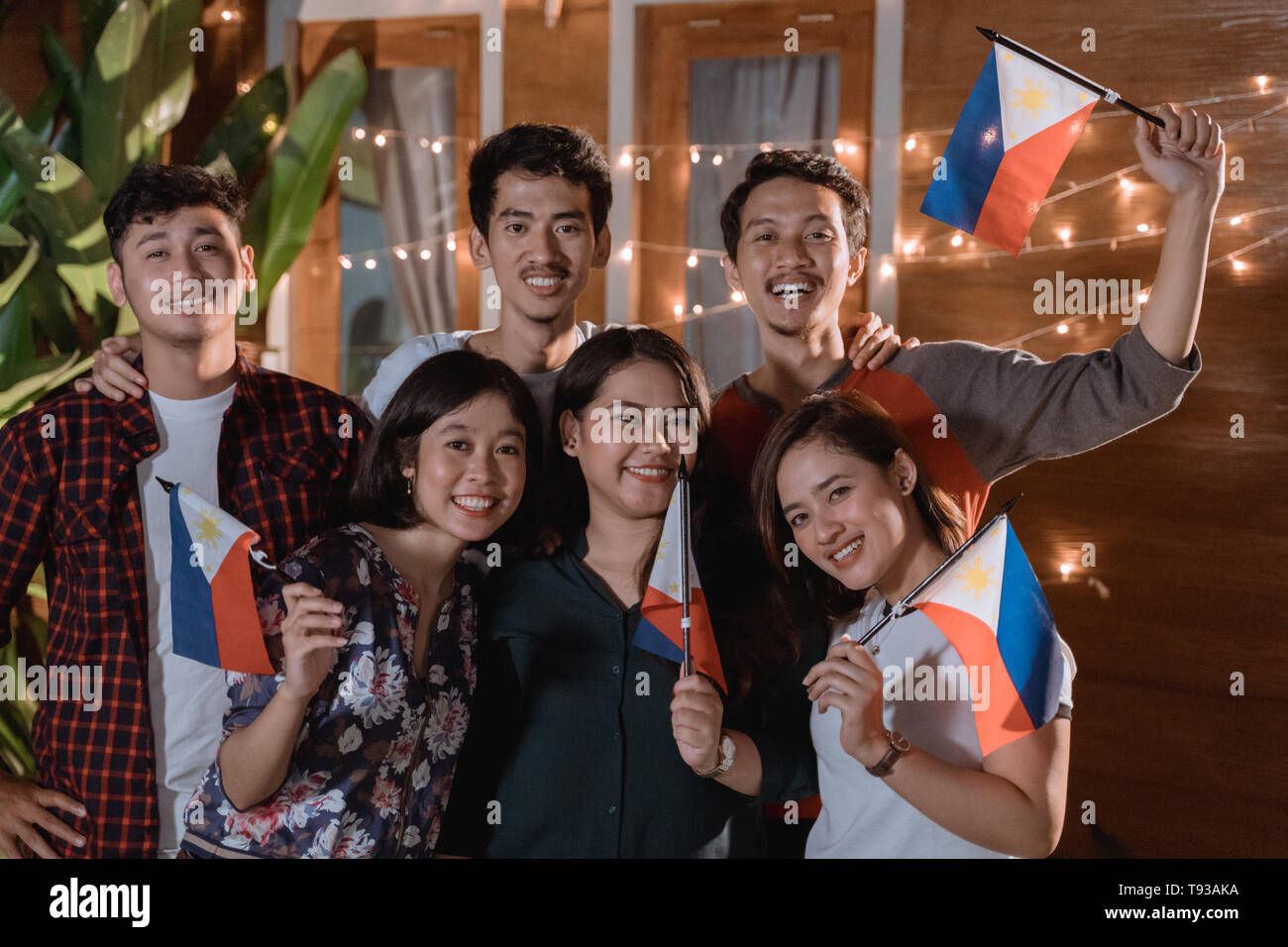 friend celebrating philippines national independence day Stock Photo ...