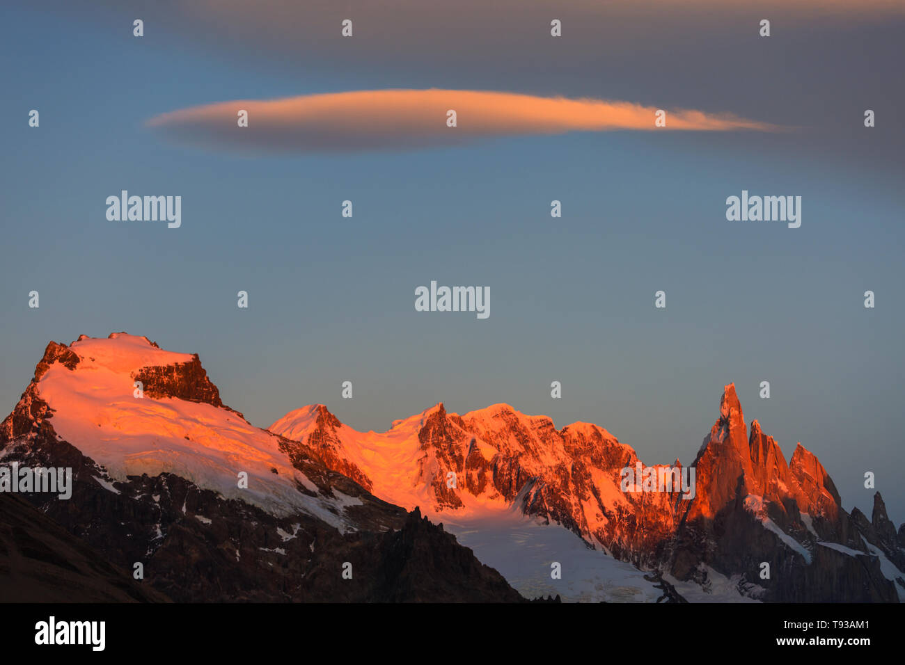Patagonia landscapes in Southern Argentina Stock Photo - Alamy