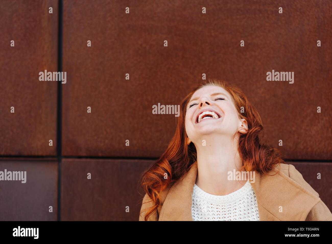 Rust Colored Hair Man