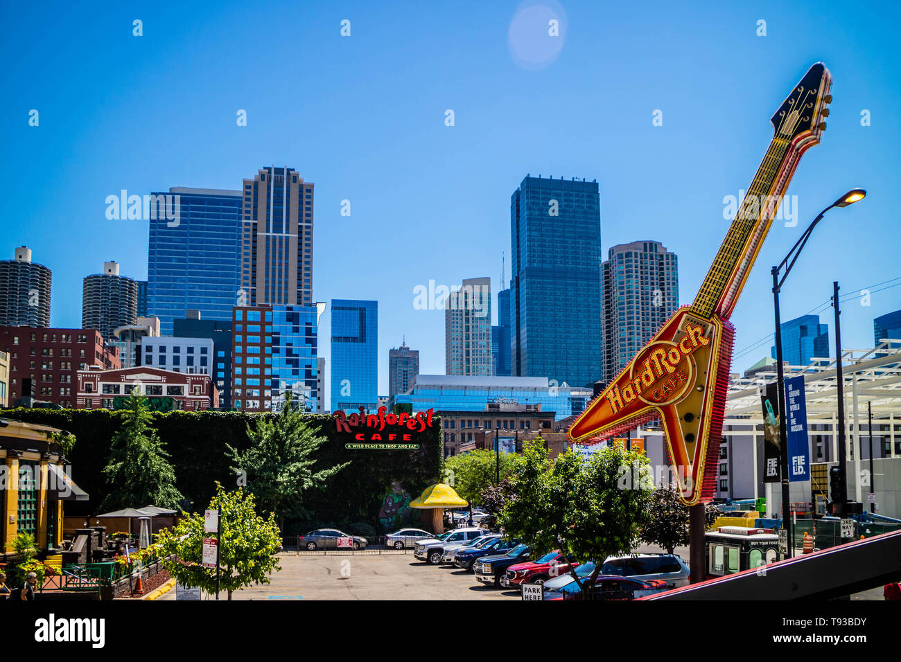 Chicago rock cafe hi-res stock photography and images - Alamy