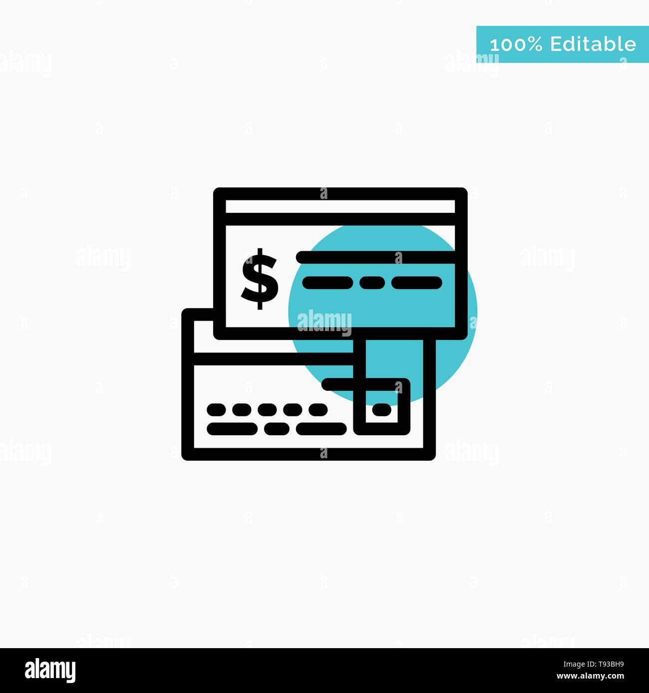 Direct debit icon vector vectors hi-res stock photography and images ...