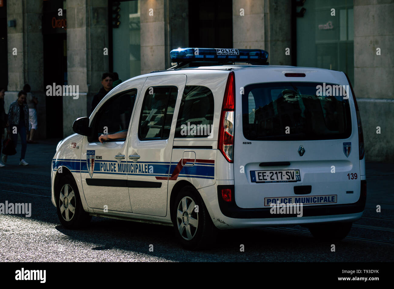 French Police Car Stock Photos & French Police Car Stock Images - Alamy