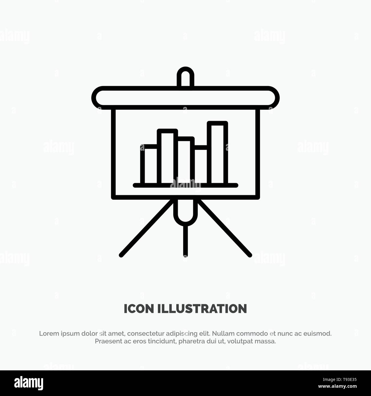 Classroom presentation powerpoint Stock Vector Images - Alamy