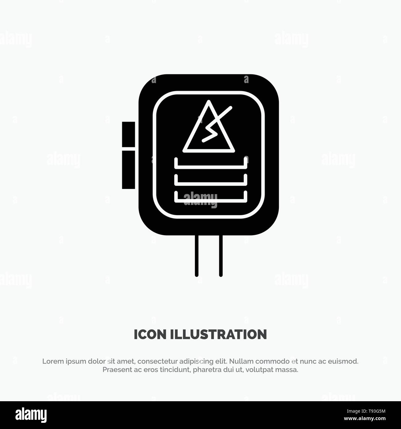 Industrial transformer Stock Vector Images - Alamy