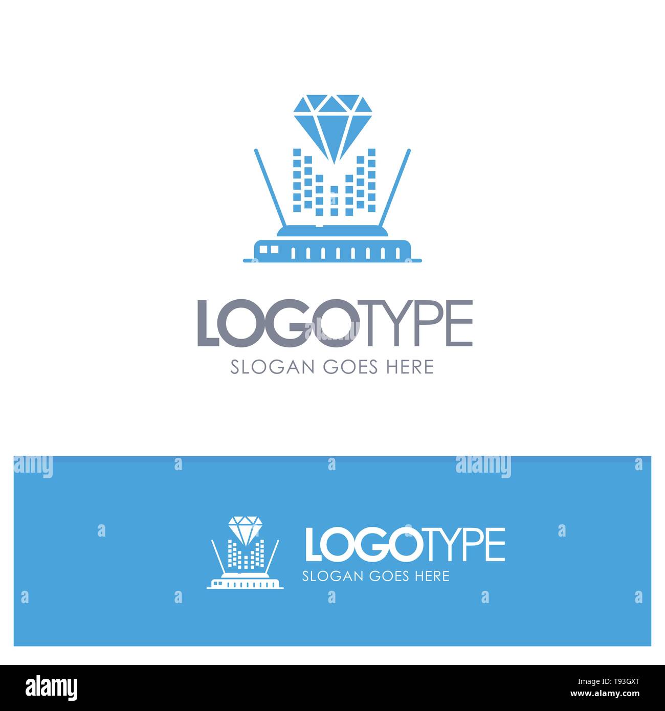 The diamond vision screen Stock Vector Images - Alamy