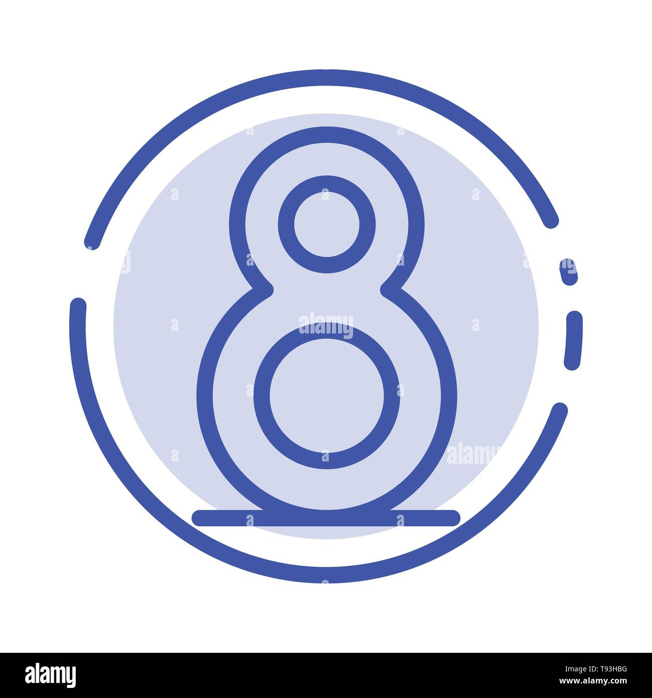 Eighth emblem Stock Vector Images - Alamy