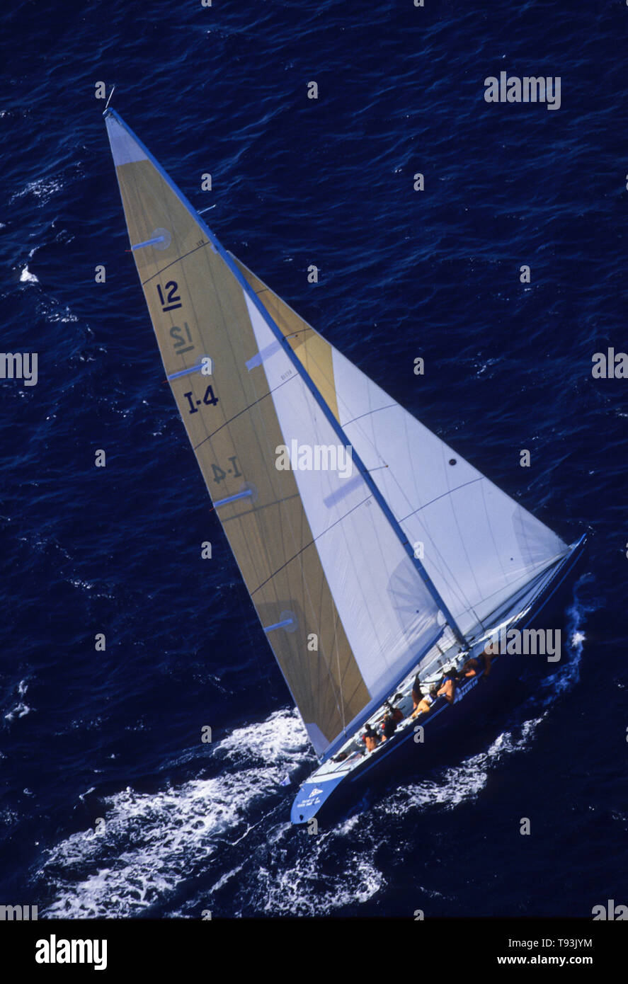 1983 americas cup hi-res stock photography and images - Alamy