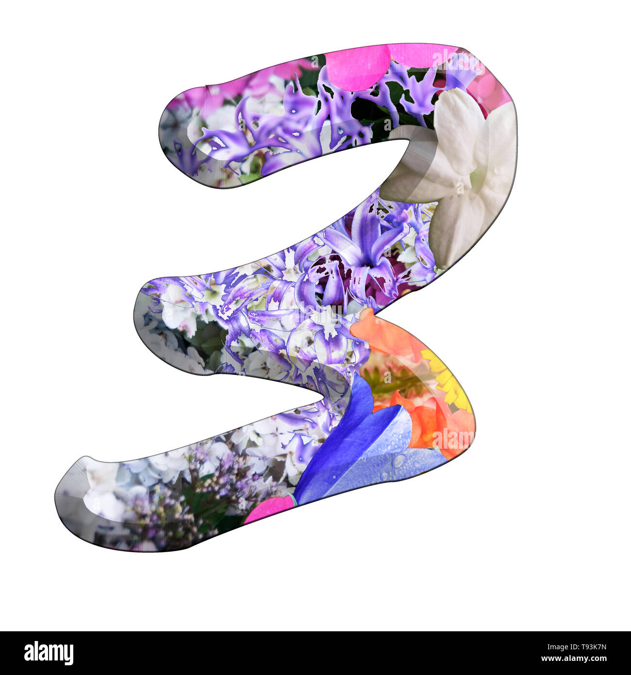 Type three Cut Out Stock Images & Pictures - Alamy