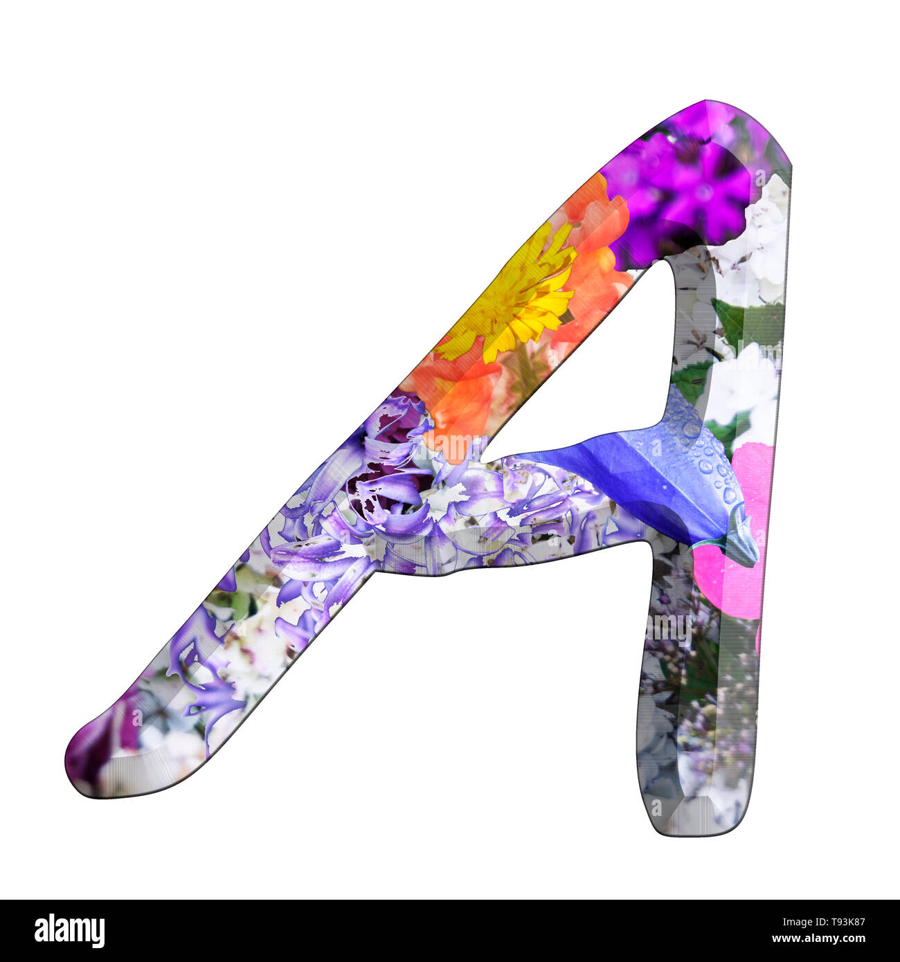 The Capitol Letter A Part of a set of letters, Numbers and symbols of ...