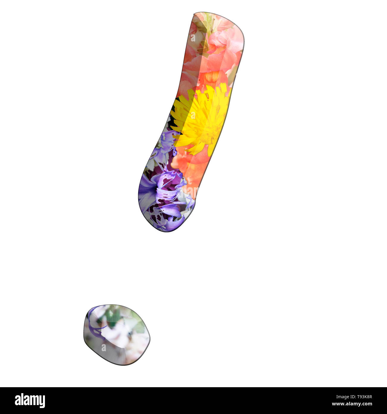 Exclamation mark font hi-res stock photography and images - Alamy