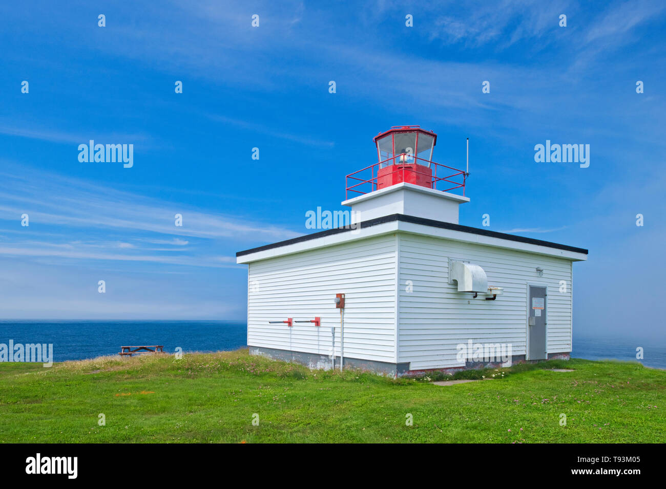 Grand Passage Lighthouse on Bay of Fundy Brier Island on DIgby Neck ...
