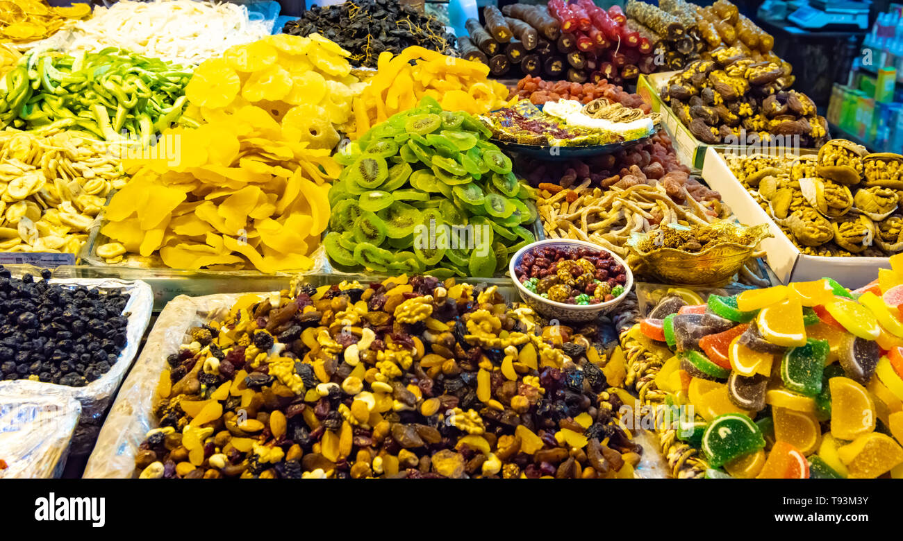 Fruits nuts grand bazaar istanbul hi-res stock photography and images ...